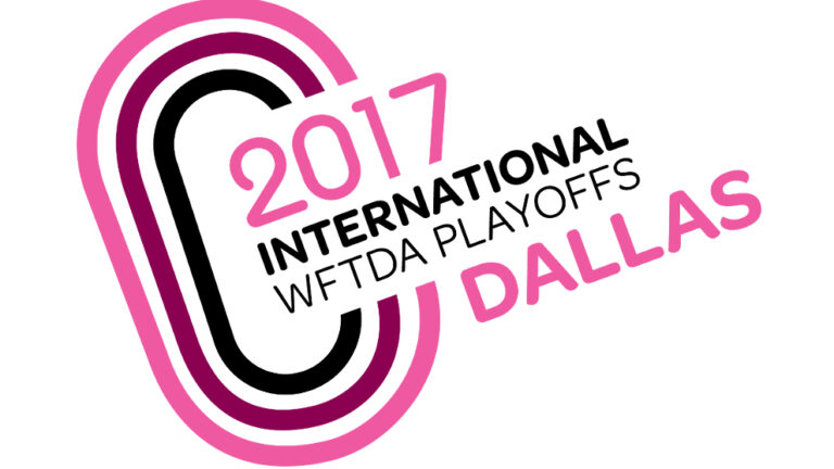 2017 International WFTDA Playoffs: Dallas "Do Not Disturb" Graphics - WFTDA